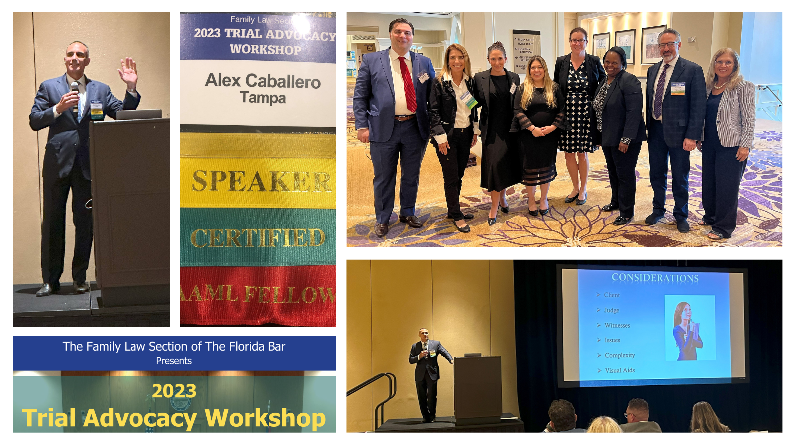 Attorneys Attend Trial Advocacy Workshop - Sessums Black, P.A.