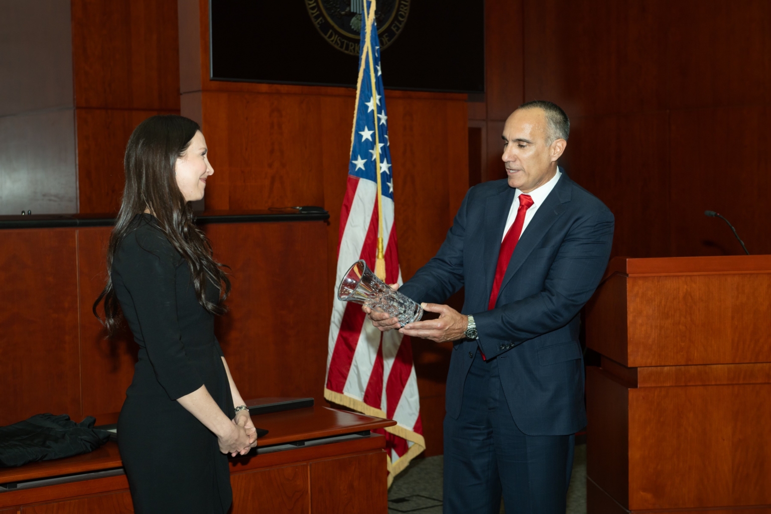 Investiture of United States Magistrate Judge Natalie Hirt Adams ...